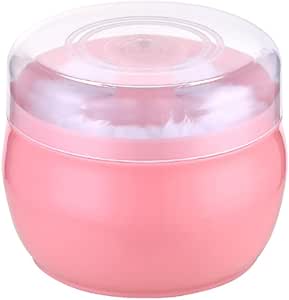 Amazon.com: After-Bath Puff Box Body Cosmetic Powder Puff Box Container ...