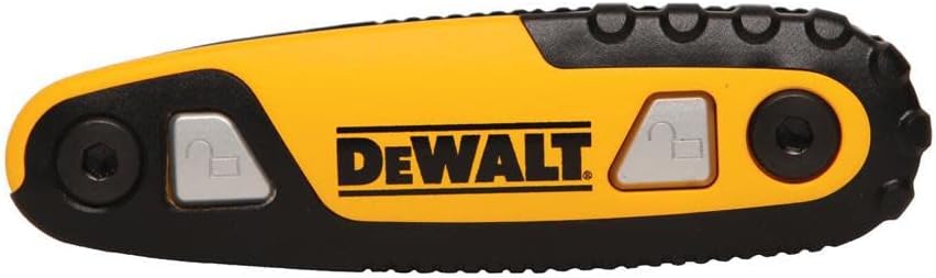 DEWALT Hex Key Set, SAE, Folding/Locking, 8 Keys (DWHT70262M) : Amazon ...