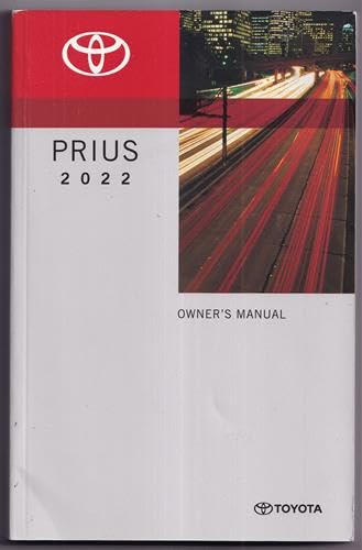 2022 Toyota Prius Original Owners Manual: Auto Manuals: Amazon.com: Books