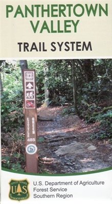Nantahala National Forest, Panthertown Valley Trail Map: U.S. Forest ...