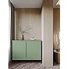 Dimoon 118"x15.7" Peppermint Light Green Peel and Stick Wallpaper Cyan ...