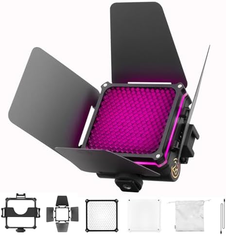 Amazon.com : Zhi yun Fiveray M20C Combo Portable RGB Camera Video Light ...