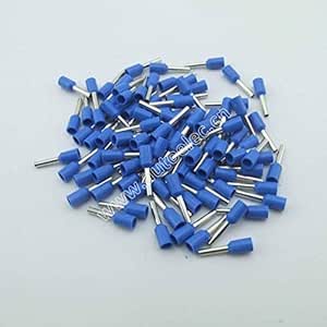 Amazon.com: Davitu 100PCS E0506 AWG#22 Ferrule Copper Terminal Cord End VE0506 Tube Insulated ...