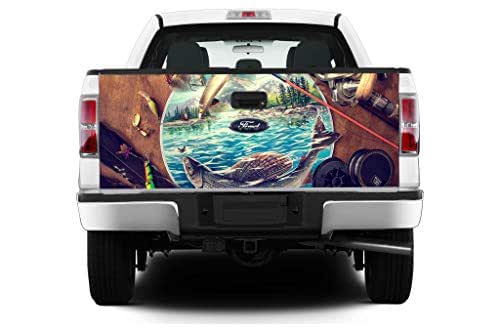 Amazon.com: Pick-Up Truck Tailgate Wraps - Fishing Lover : Handmade Products