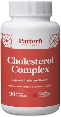 Amazon.com: Pattern Wellness Cholesterol Complex Supplement - All ...