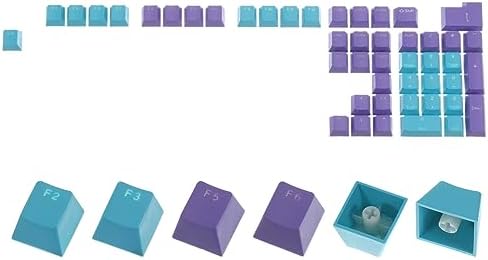 Amazon.com: HyperX Double Shot PBT Keycaps, 104 Mechanical Keycap Set ...