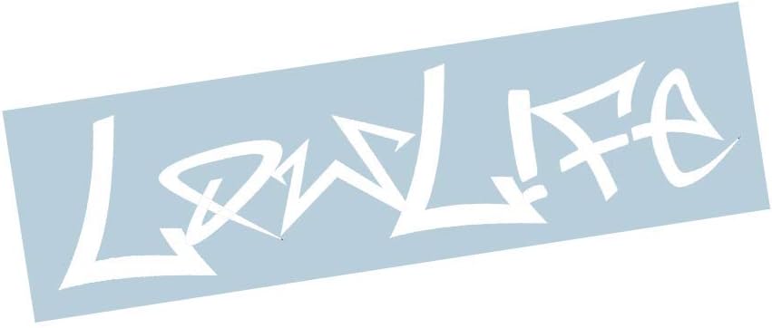 Amazon.com - EW Designs Lowlife Sticker Decal Vinyl Stance JDM Bumper ...