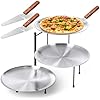 Amazon.com: Teenyyou 7 Pcs Pizza Pan Riser Stands Sets Includes 1 Pcs ...