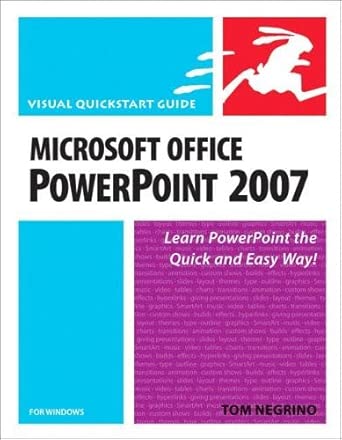Amazon.fr - Microsoft Office Powerpoint 2007 for Windows: Visual ...