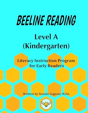 Amazon.com: Beeline Reading, Level A (Kindergarten): 9798874471088 ...