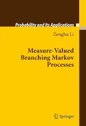Amazon.com: Measure-Valued Branching Markov Processes (Probability and Its Applications ...