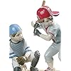 Amazon.com: LLADRÓ Baseball Players Figurine. Porcelain Baseball ...