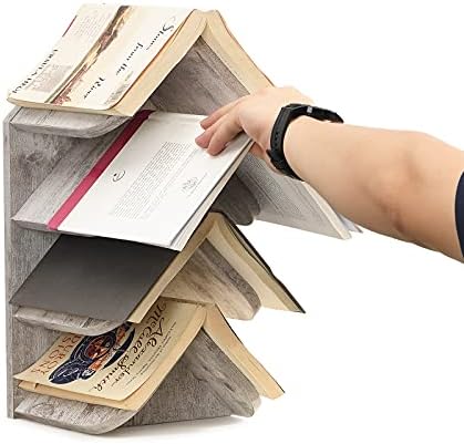 Amazon.com: ZhuoChiMall Wisdom Tree Bookshelf with Lights, Desktop ...