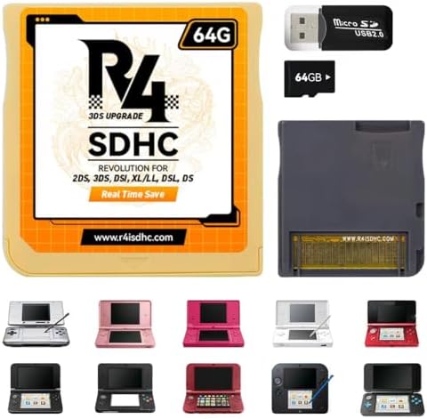 Amazon.com: enttgo 64GB R4 Card, A Specific Edition That is Unique to ...