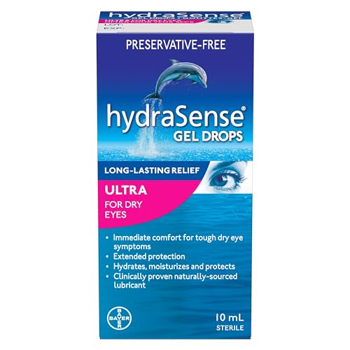 hydraSense Ultra Eye Drops For Dry Eyes - Preservative Free Eye Drops ...