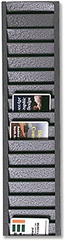 Amazon.com : Heavy Duty Employee Time Card ID Badge Rack for Vertical ...