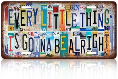 Amazon.com: Vintage License Plate Inspirational Quotes Wall Decor Every ...