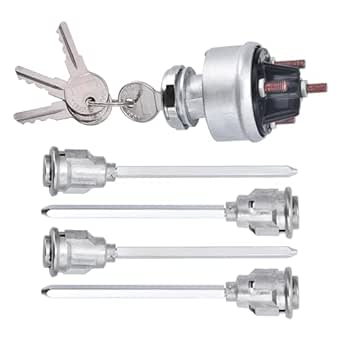 Amazon.com: Farpida 23-08598 Ignition Switch Assembly with 4 Door Lock ...