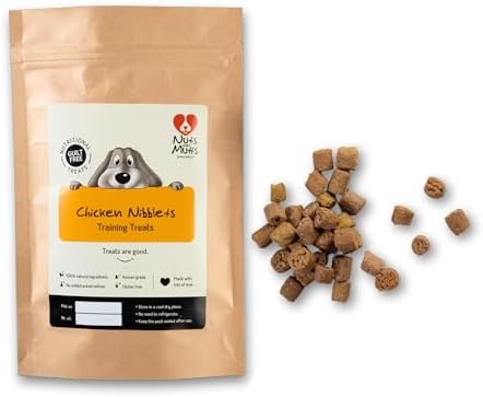 Buy NUTS OVER MUTTS Chicken Flavour Training Treats for Dogs, Rich in ...