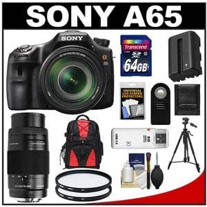 Amazon.com : Sony Alpha SLT-A65 Translucent Mirror Technology Digital ...