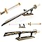 Amazon.com: SATHIBI Zenitsu Anime Swords Building Set,38.8in Cosplay ...