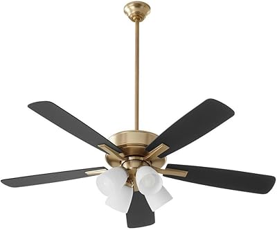 Amazon.com: Ovation - 5 Blade Ceiling Fan with Light Kit-17.25 Inches ...