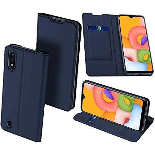 SmartPoint Case Compatible with Samsung Galaxy M01 Core, Premium PU ...