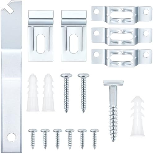 Yaocom 30 Set Frame Lock Security Hanging Kits Security Picture Hangers ...