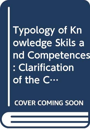 Amazon.com: Typology of Knowledge Skils and Competences: Clarification ...