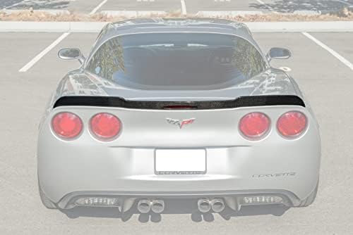 Amazon.com: NUBEHONE C6 Extended Carbon Fiber Painted Rear Trunk Lid ...