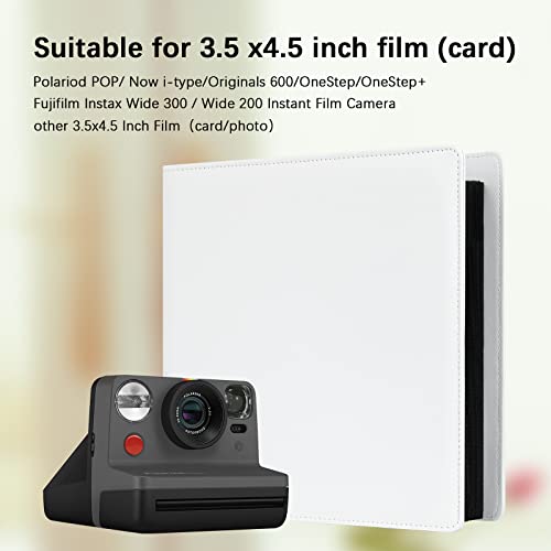 192 Pockets Photo Album for Fujifilm Instax Wide 300, Polaroid OneStep ...