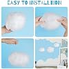 Amazon.com: tiggell 6 Pieces Artificial 3D Cloud Props Imitation ...