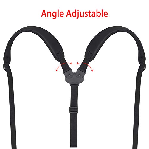 Big Teeth Golf Bag Shoulder Strap Double Padded Adjustable Angle and ...