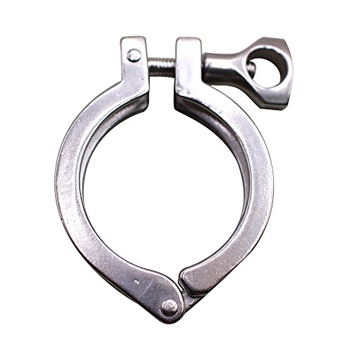 Snapklik.com : DERNORD Stainless Steel 304 Single Pin Heavy Duty Tri Clamp