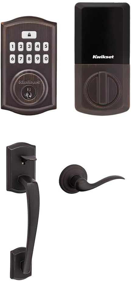 Kwikset SmartCode 260 Keyless Electronic Keypad Deadbolt with Prescott ...