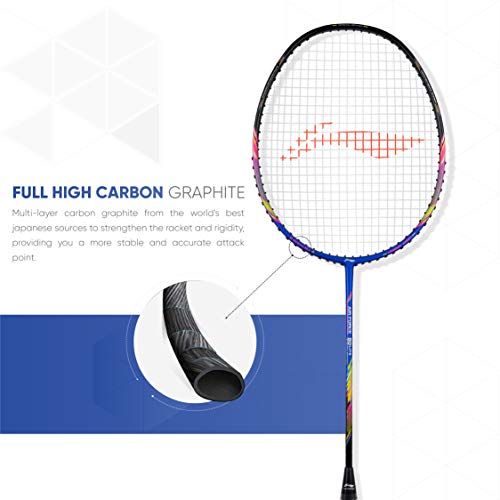 Snapklik.com : Li-Ning Air Force 80 Lite Carbon Fibre Strung Badminton ...