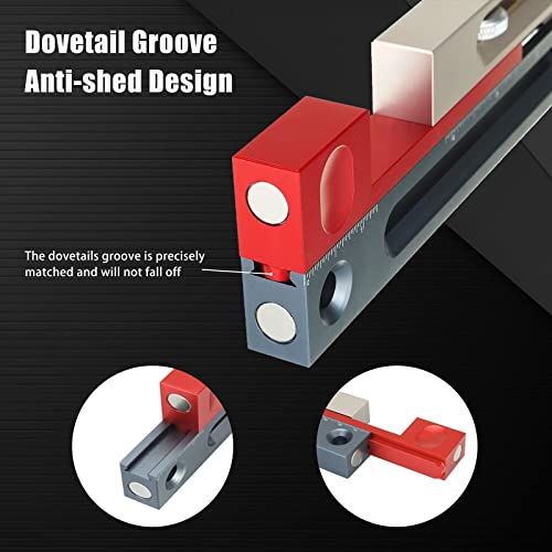 Table Saw Slot Adjuster, Mortise and Tenon Tool, 180mm Extended Movable ...
