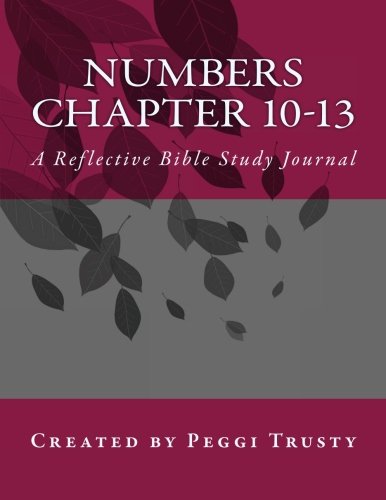 Numbers, Chapter 10-13: A Reflective Bible Study Journal (numbers | the ...