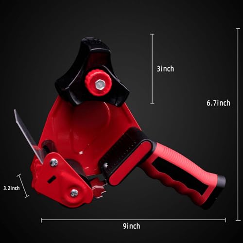 Snapklik.com : QILIMA Packing Tape Dispenser Gun 2 Light Seal Packing ...