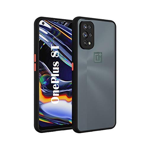Navnika™ Smoke Back Cover for OnePlus 9R 5G Translucent Shockproof ...