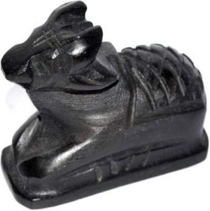 Buy Shri Sharnum Super Black Marble Stone Nandi Pindi Black Marble, for ...