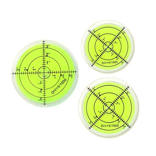 Snapklik.com : 3Pcs Bubble Spirit Level 40/50/60mm Degree Marked ...