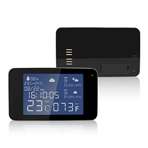1080P HD Weather Station Clock Hidden Wi-Fi Covert Camera Live Video ...