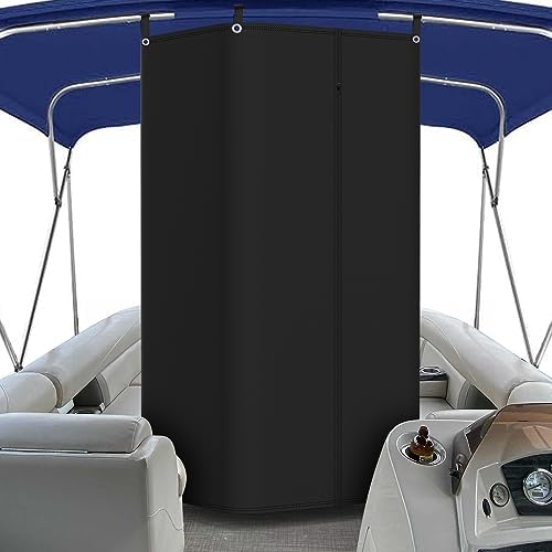 Amazon.com: Privacy Curtain Tent for Boats Portable Heavy 600D Marine ...