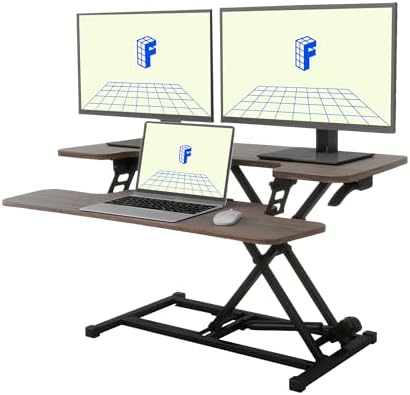 Amazon.com: Mount-It! Height Adjustable Standing Desk Converter, 38 ...