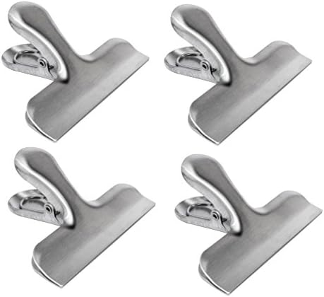Amazon.com: Norpro 168 Stainless Steel Bag Clips, 4-Piece: Home & Kitchen