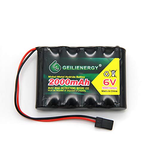 Snapklik.com : QBLPOWER 6V 2000mAh NiMH RX Battery Packs