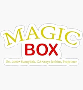 Amazon.com: Magic Box - Buffy, The Vampire Slayer - Sticker Graphic ...