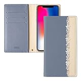 ・ブランド:アグレス・製造元:アグレス・製造元/メーカー部品番号:ag100061886・【デザイン】ベルトなし/カード収納付き/ストラップホール付き/スタンド機能付き　フラワーラインデコとバイカラーの組み合わせがかわいい！おしゃれなスクエ...