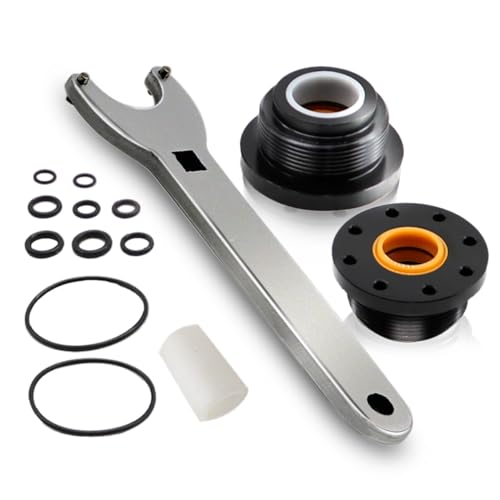 HC5345 Front Mount Hydraulic Steering Cylinder Seal Kit with Pin Wrench ...